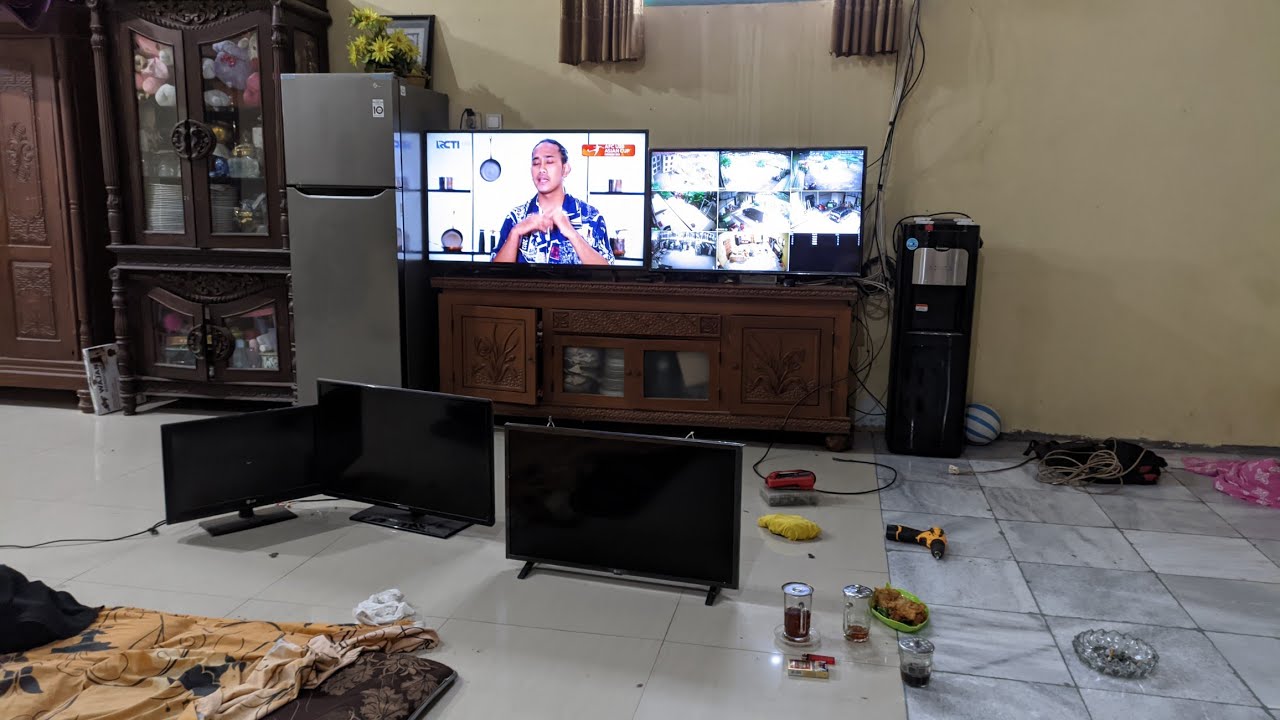 Cara memperbaiki tv lcd lg 32LK310 susah hidup/hidup mati lagi ( EROR ...