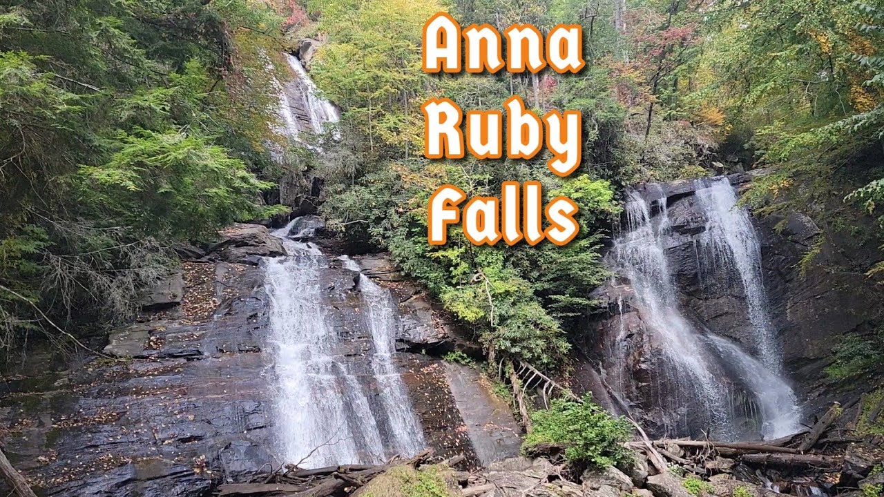 Anna Ruby Falls - Helen, GA Chattahoochee National Forest Waterfalls ...