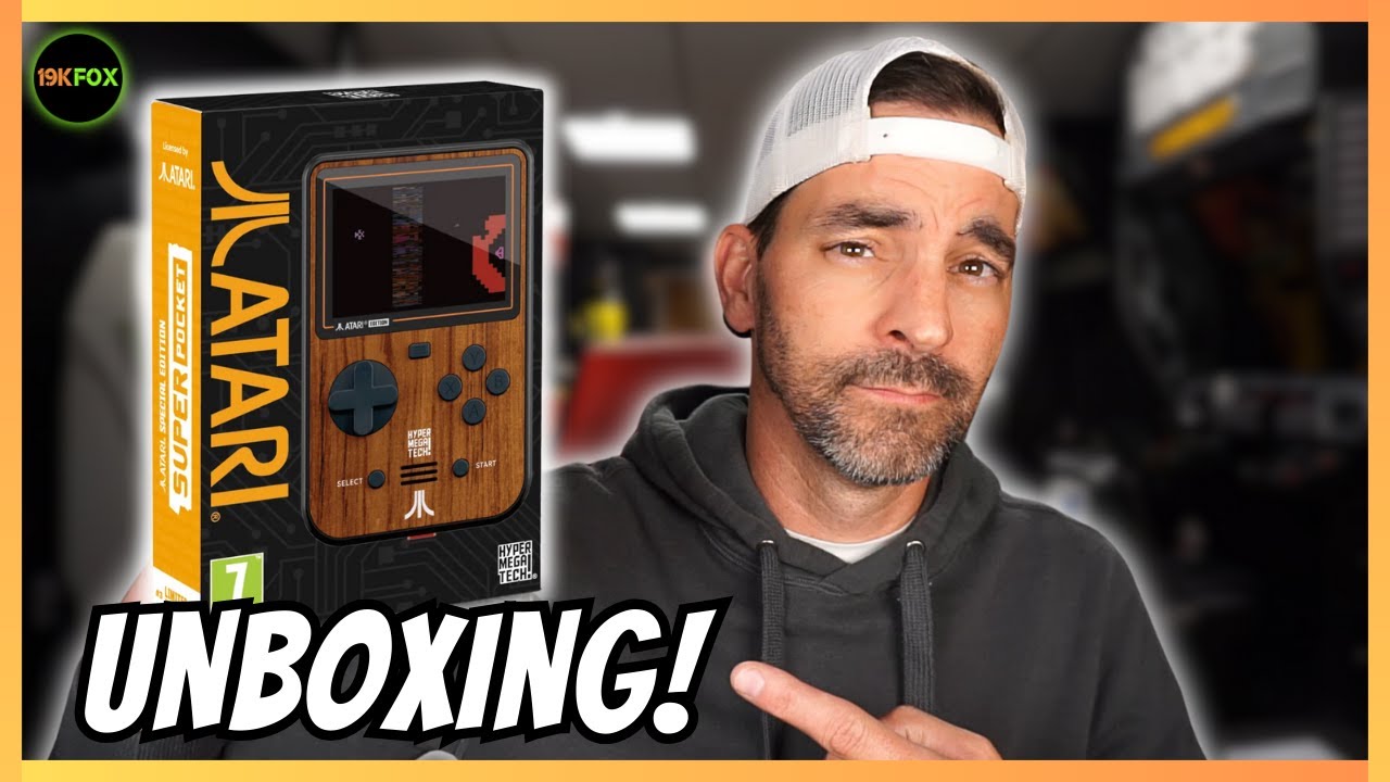 Atari Limited Edition Super Pocket Unboxing - Evercade - YouTube