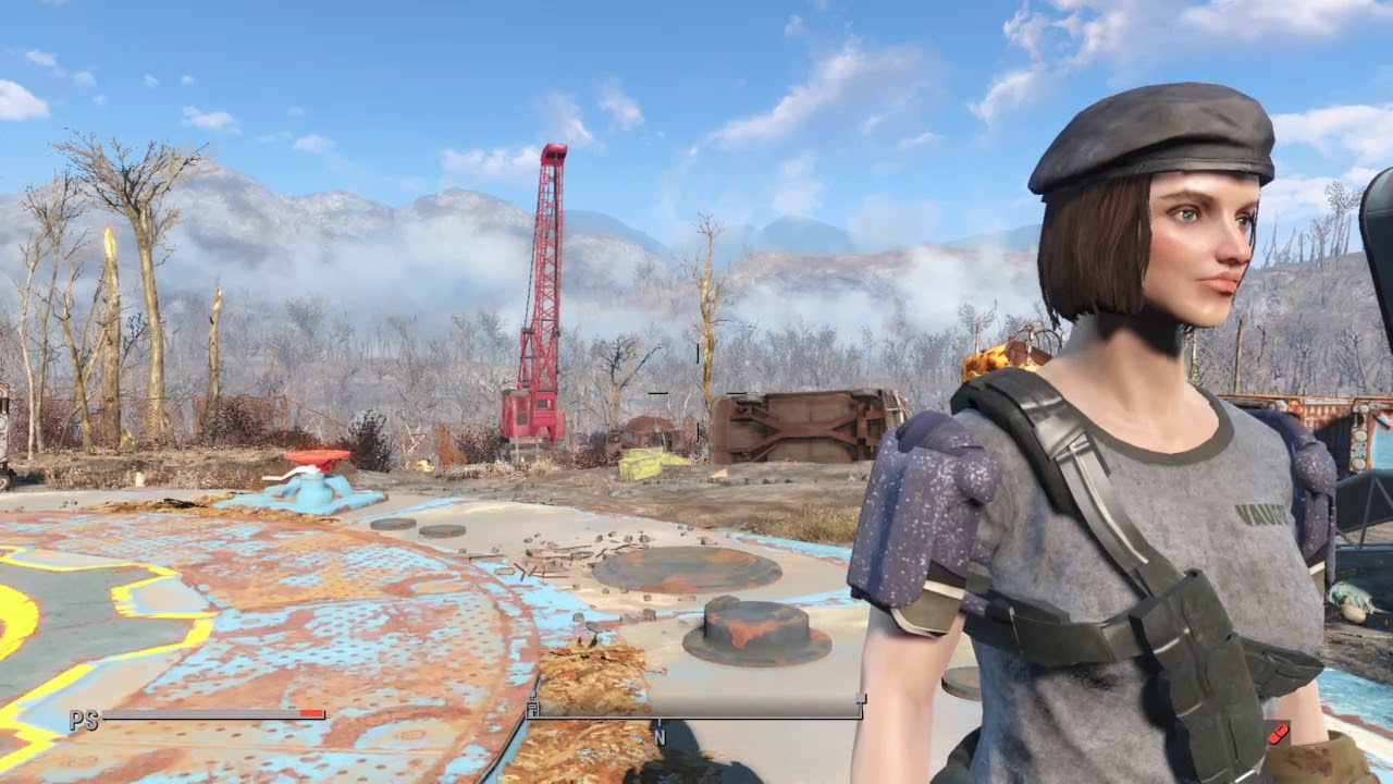 Fallout 4- Jill Valentine "Julia Voth" - YouTube
