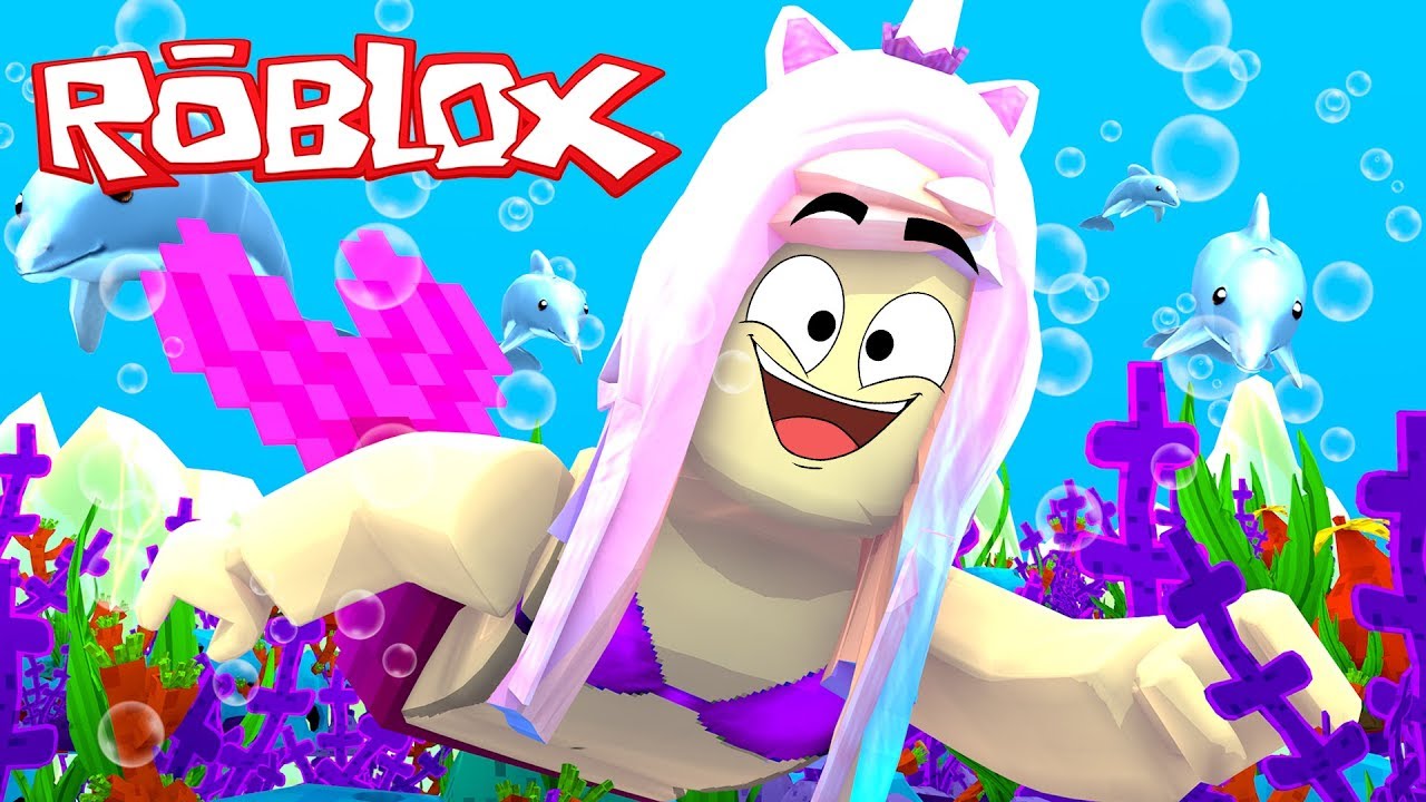 Little Leah BECOMES A MERMAID in Roblox! - YouTube