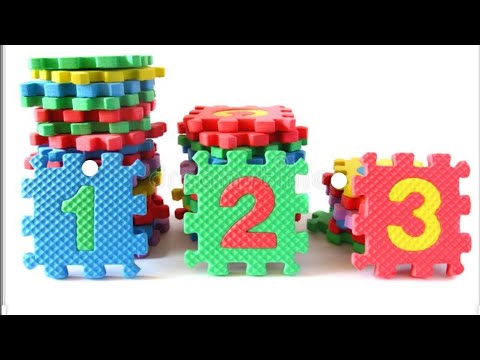 123 puzzle mat game for kids|learning 123 with 123 Foam Puzzel Mat|Ahil ...