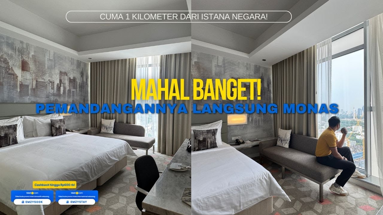 HOTEL DENGAN BEST VIEW MONAS?! | Hotel Vertu Harmoni Jakarta - YouTube