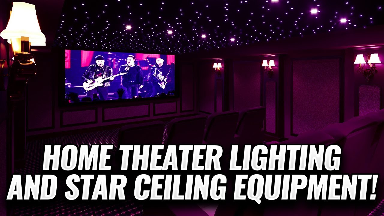 Theater Lighting System Equipment - Star Ceiling - RGBW LED and Control ...