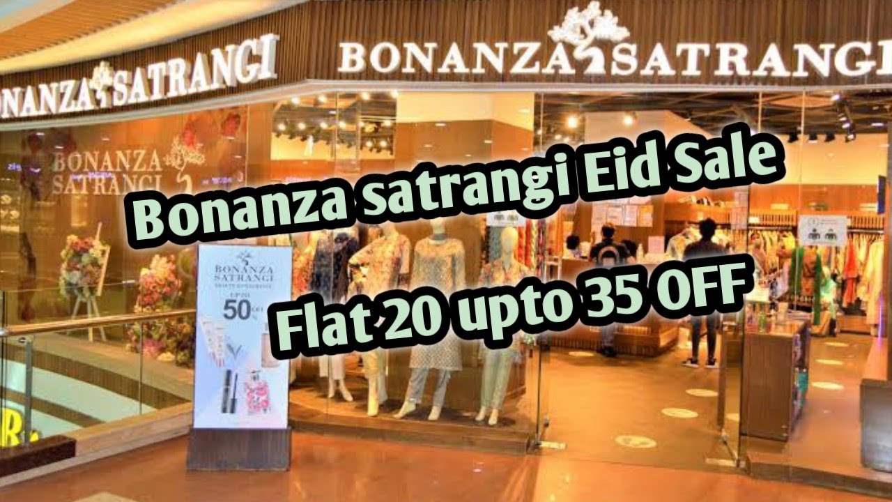 Bonanza Satrangi Eid Collection | Bonanza Satrangi Sale 2023 unstitched ...