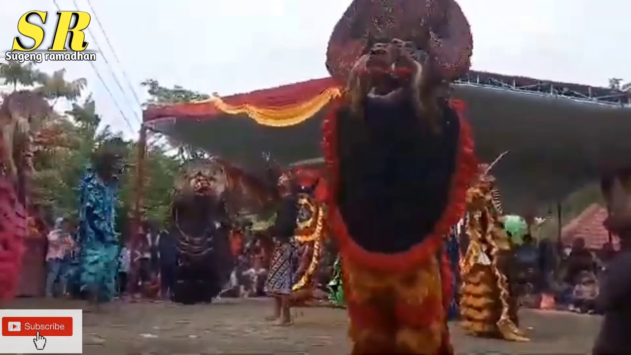 Rampak singo barong BARONG SAPUTRO live wisata wego - YouTube