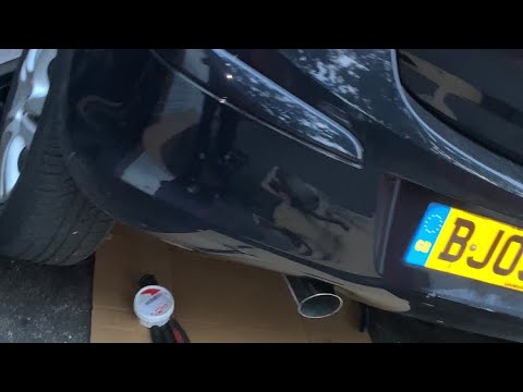 Vauxhall/Opel Corsa (D) Back Box Replacement/Straight Pipe - YouTube