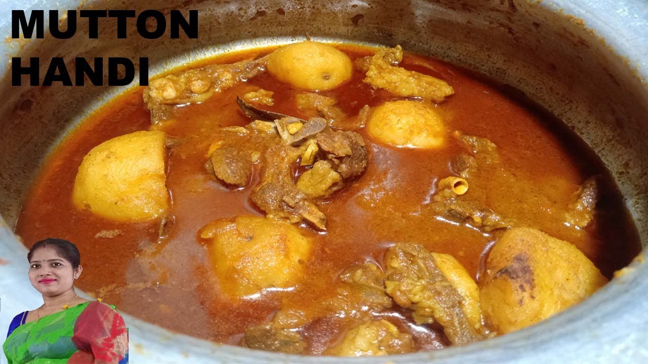 How To Make Mutton Handi Recipe | Easy Tarike Se Mutton Handi | Mutton ...