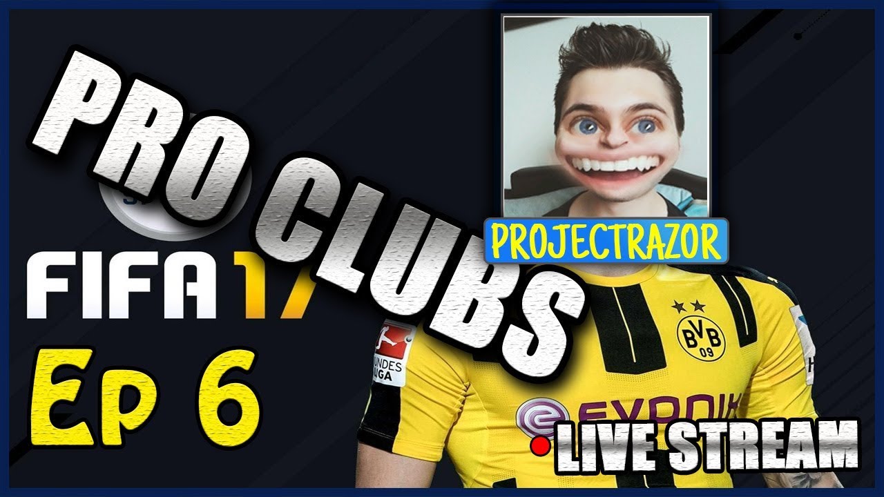 PRO CLUBS - ROAD TO DIVISION 1!!! | 🔴Live | XBOX ONE | Episode 6 - YouTube