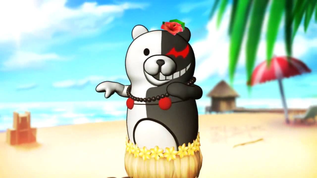 Mono Bear из Super Danganronpa в бикини! - YouTube