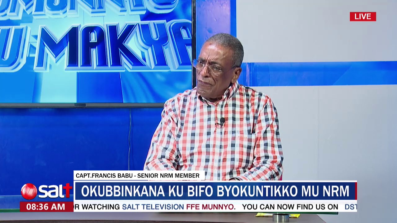 Ensonga lwaki Capt Francis Babu yava mu lwokaano lw'ekifo kya CEC ...