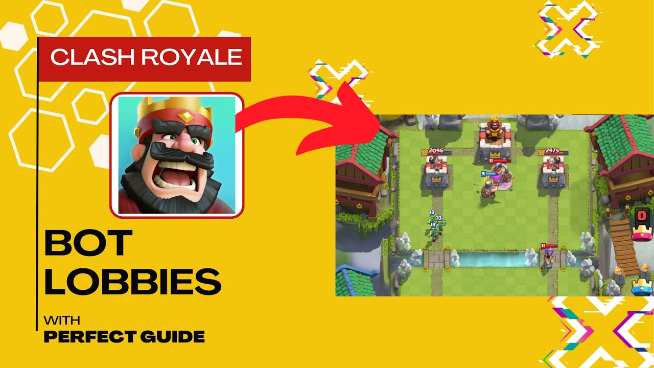 How To Play Against Bots In Clash Royale (Easy Guide) - YouTube