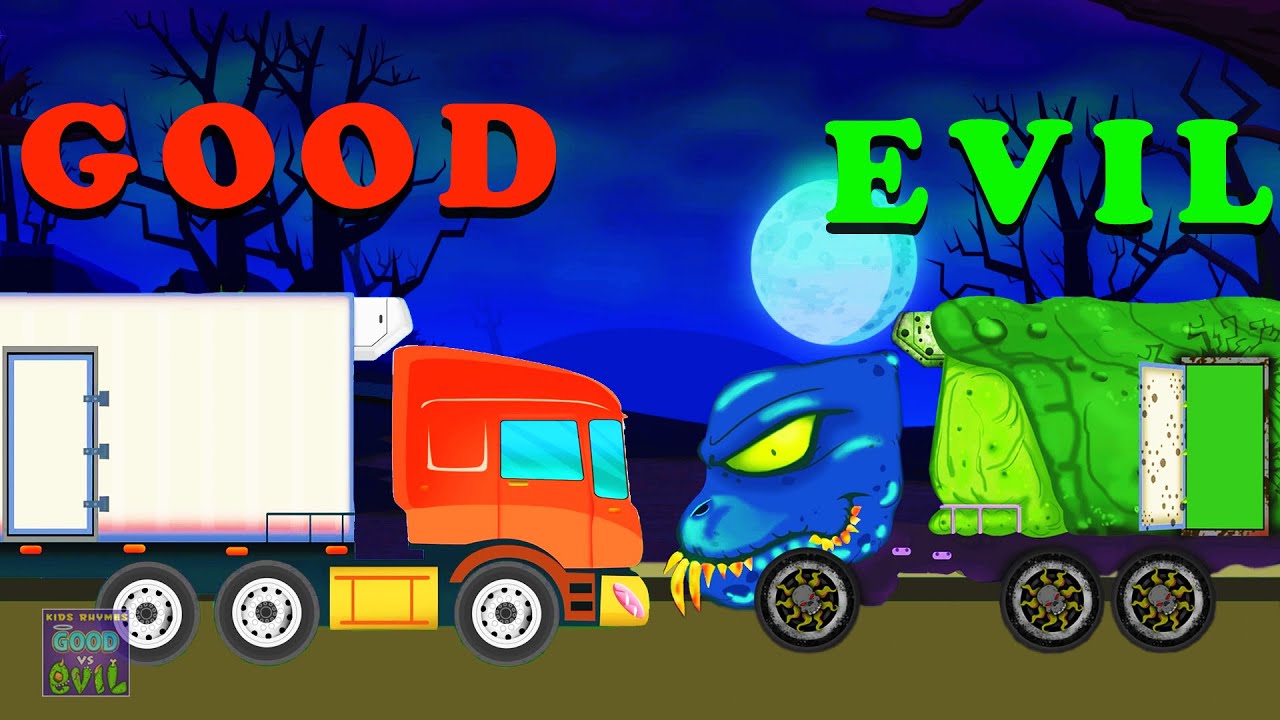 Good Refrigerator Truck Vs Evil Refrigerator Truck & More Animated ...