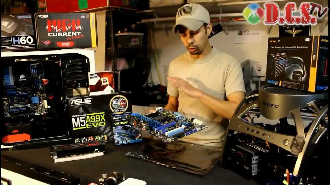 DJ's Computer Service: AMD Scorpius Platform Upgrade-Overclocked - YouTube