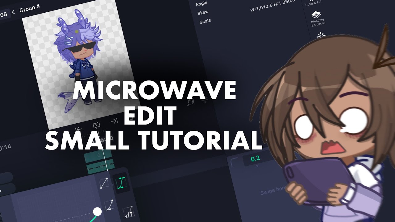 Microwave edit small tutorial// Itz_Azura// #gacha #tutorial (check ...