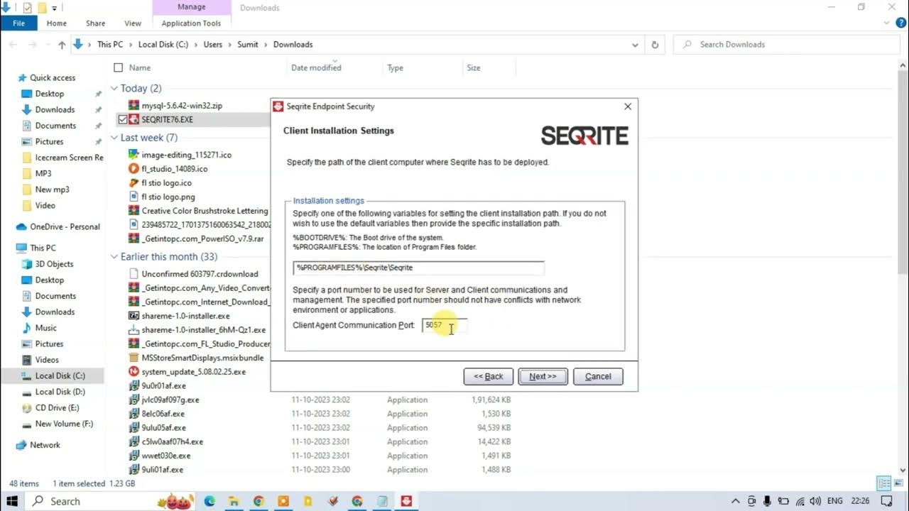 How to Install Seqrite EPS Console 7.6 [Step-by-Step Guide] - Security Xprt - YouTube