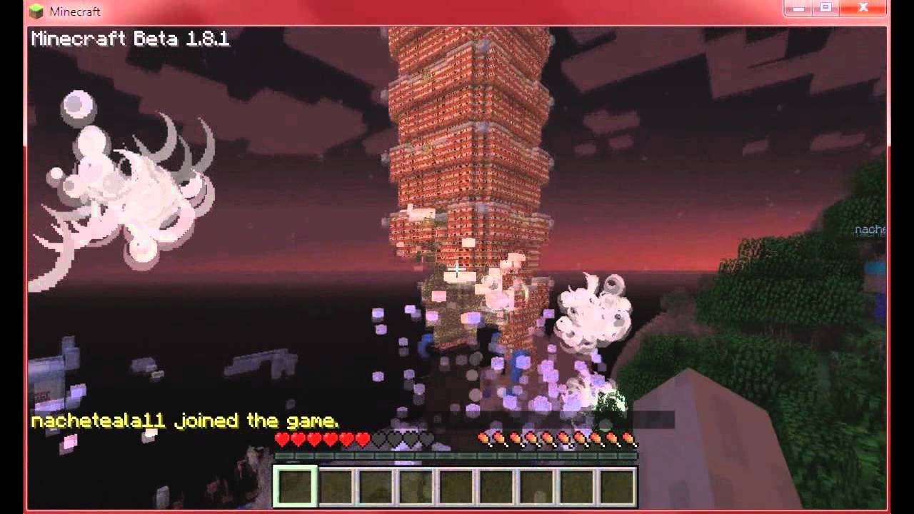 Minecraft. mega Explosion de una ciudad hecha con TNT!! - YouTube