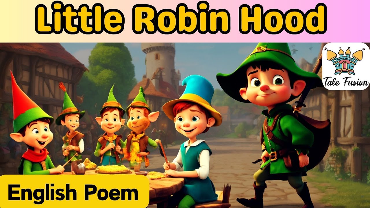 Little Robin Hood | Animation English Poem | Nursery Rhymes & Kids ...