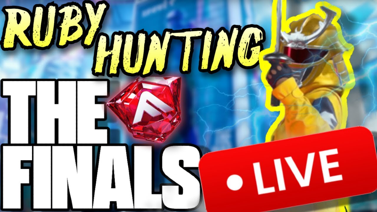 🔴 RUBY GRIND WITH LAGGY SWORD?!? | The Finals Live - YouTube