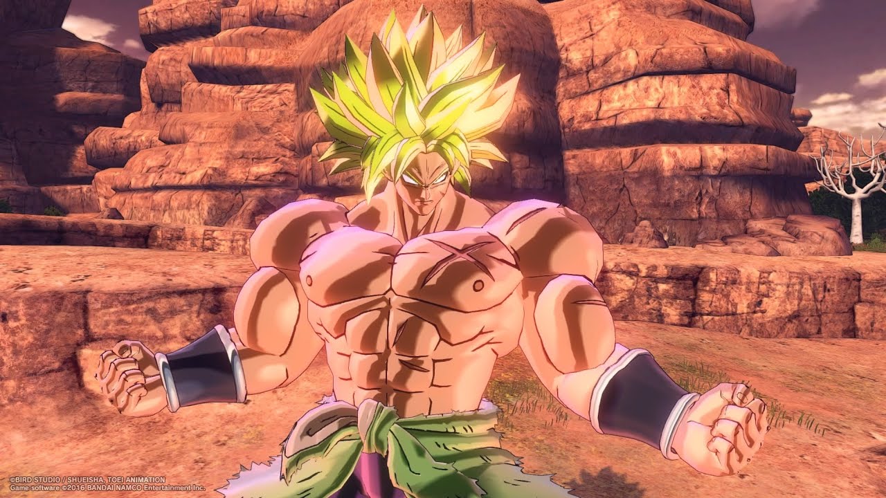 Custom Broly (Full Power Super Saiyan) Gameplay - YouTube