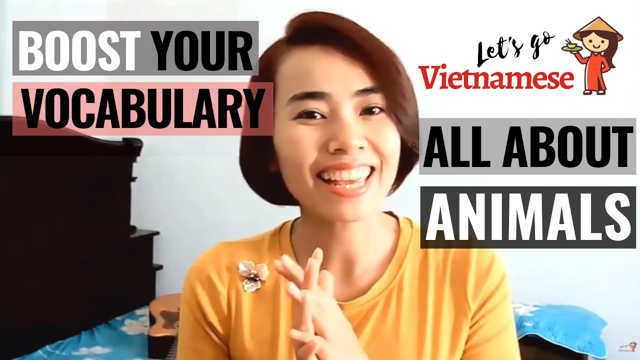 Animals in Vietnamese (FULL) | Boost your Vocabulary | Vietnamese for ...