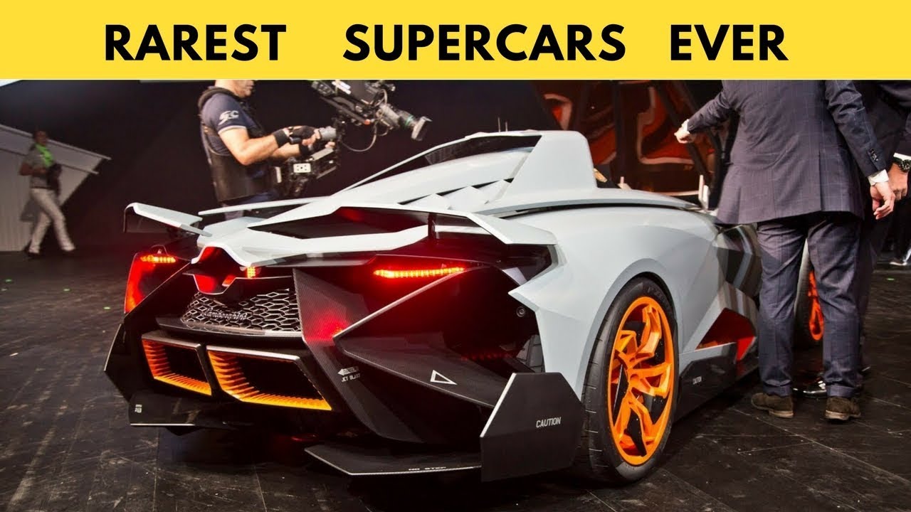 TOP 10 RAREST Supercars Ever - YouTube