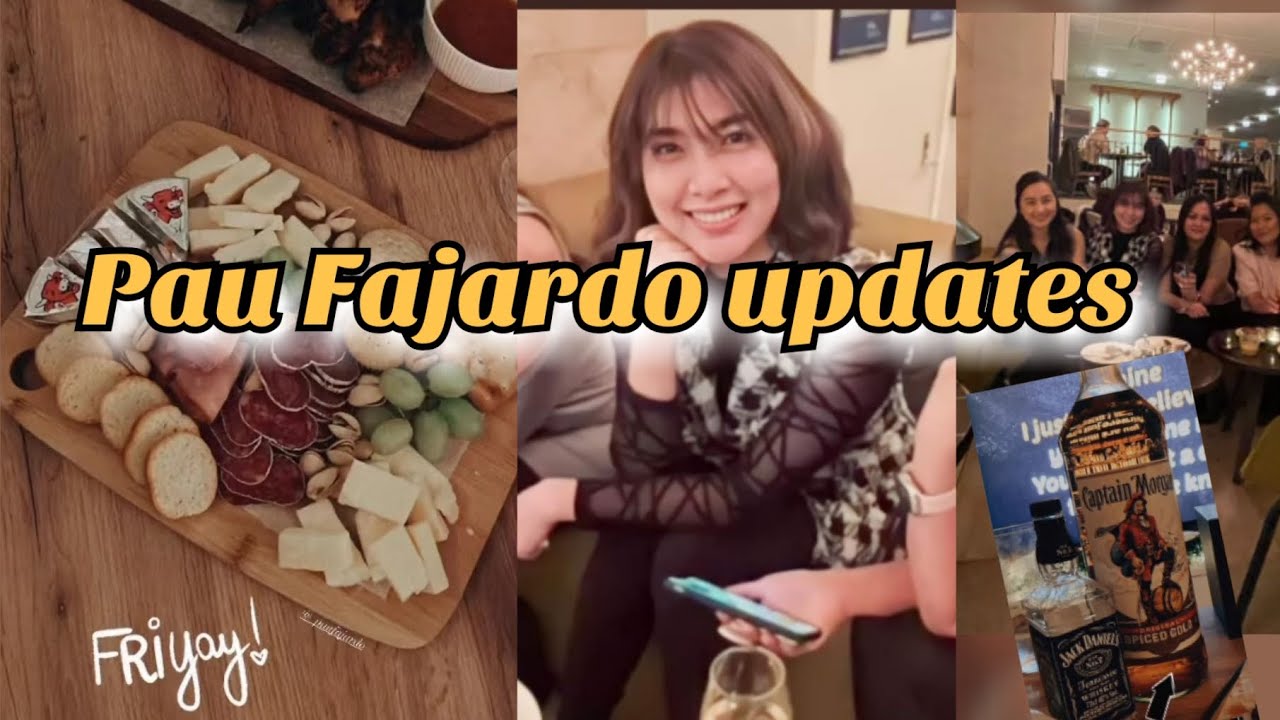 Pau Fajardo Updates‼️w/ sister Frances 💜 ️ - YouTube