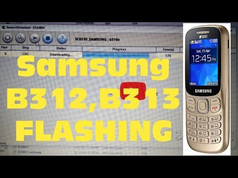 SAMSUNG B312,B313 FLASHING - YouTube