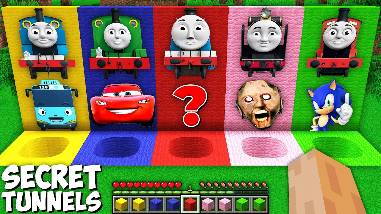 I Found NEW SECRET TUNNELS of THOMAS THE TANK ENGINE and FRIENDS ...