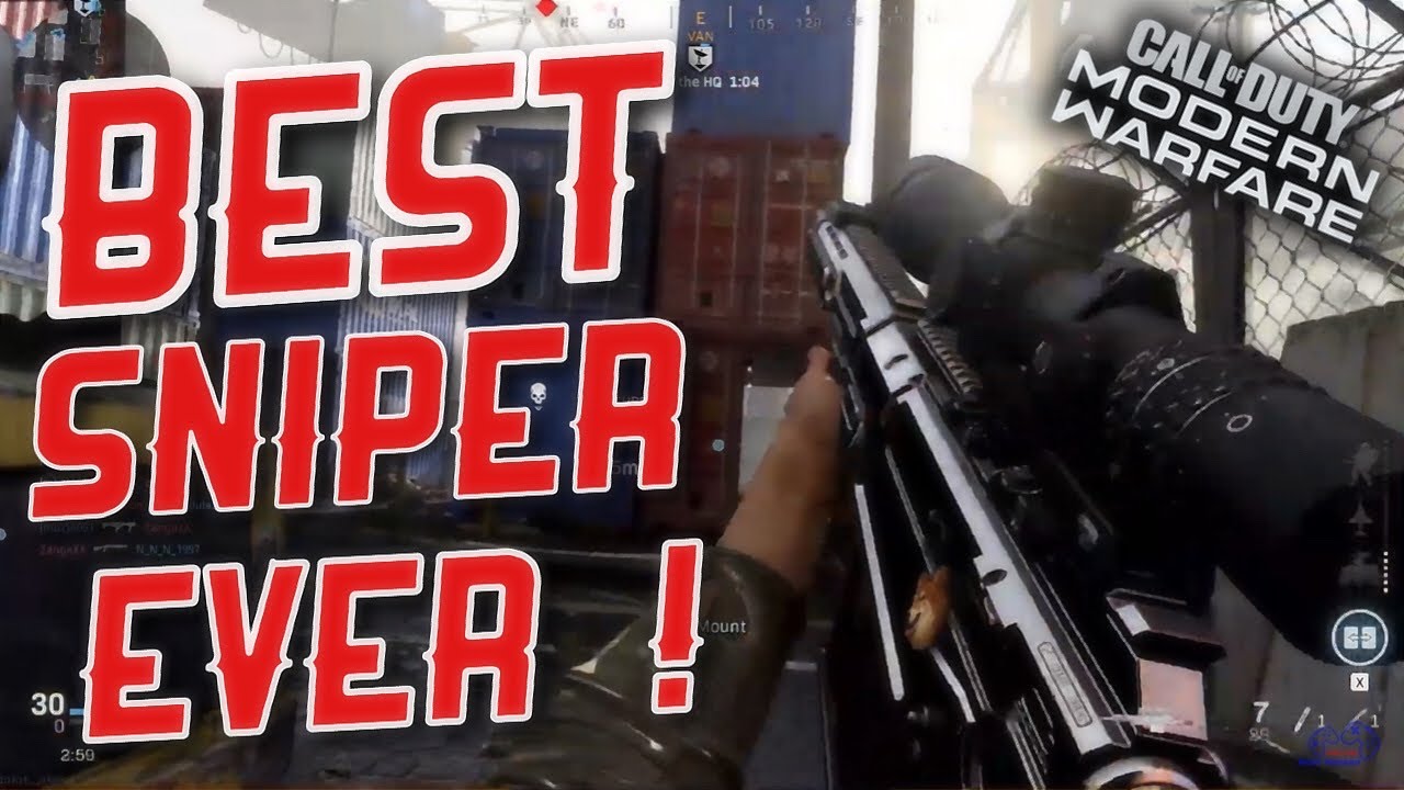 THE BEST SNIPER RIFLE IN MODERN WARFARE! GOLD UNLOCK - (Cod Mw) - YouTube