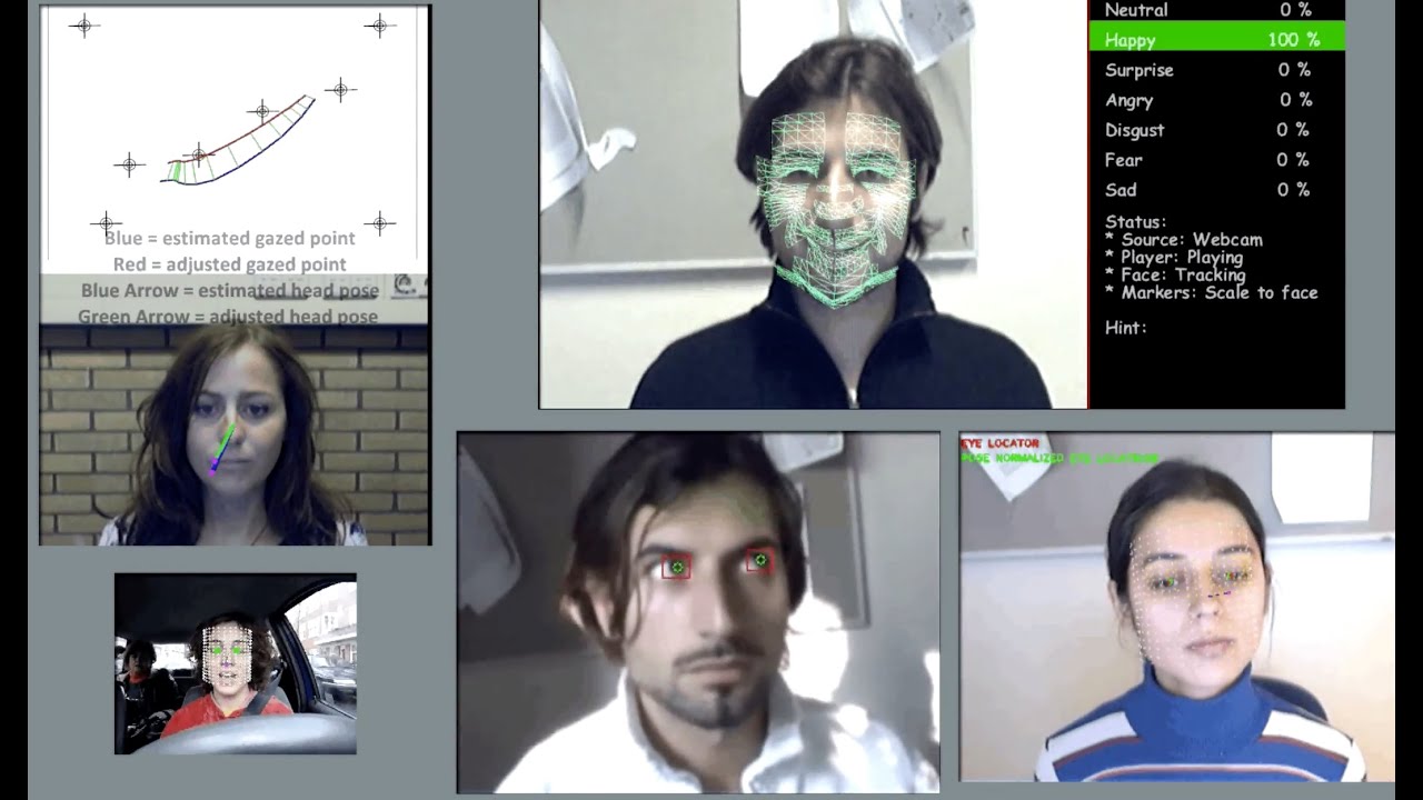 Ph.D. Face Analysis Technology Demos - YouTube