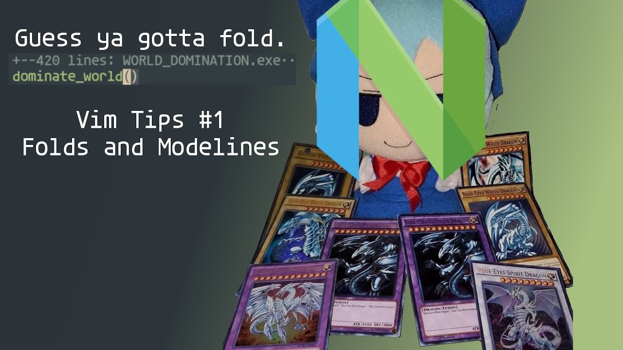 Vim Folds and Modelines | Vim Tips - YouTube