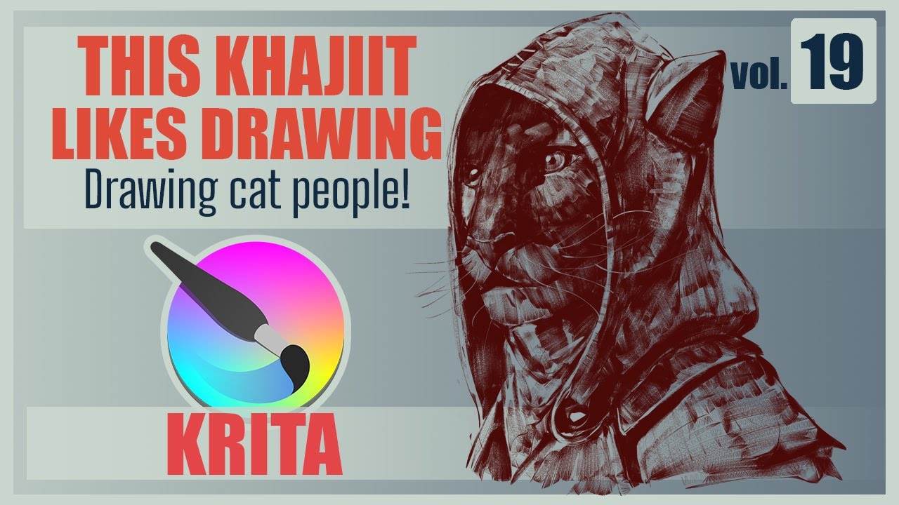 Kimo day 19! Lets Draw some Khajiit - YouTube