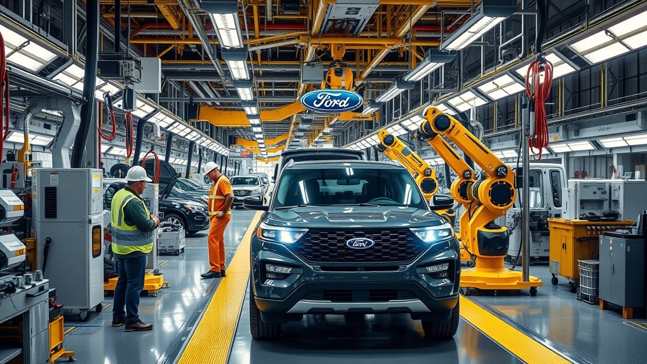Most Advanced US Ford Factory Producing 2025 Explorer: Top-Secret ...