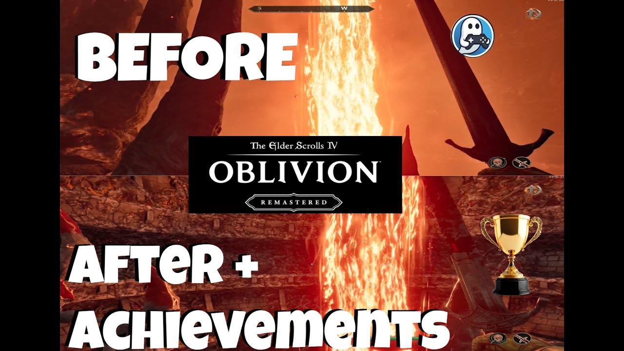 Oblivion Remastered: HOW TO remove fog AND keep achievements - YouTube
