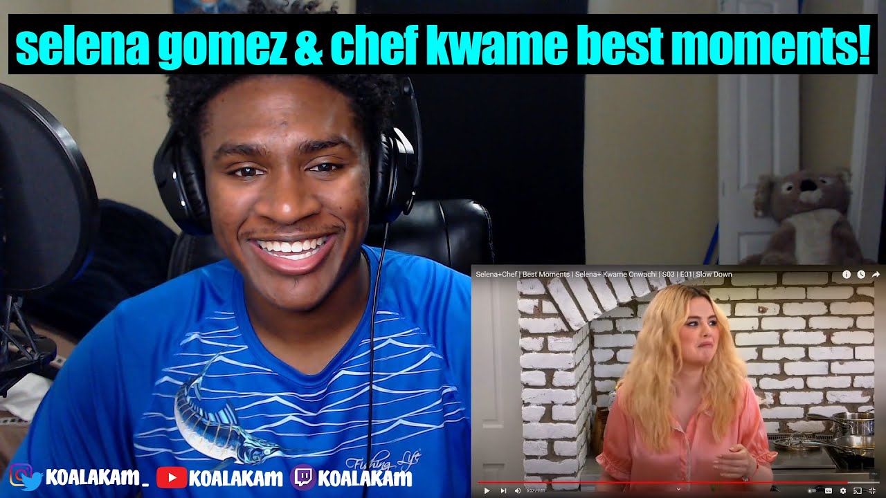 Selena+Chef | Best Moments | Selena+ Kwame Onwachi (reaction!) - YouTube