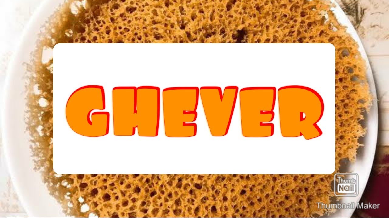 ghevar rajasthani sweet - YouTube