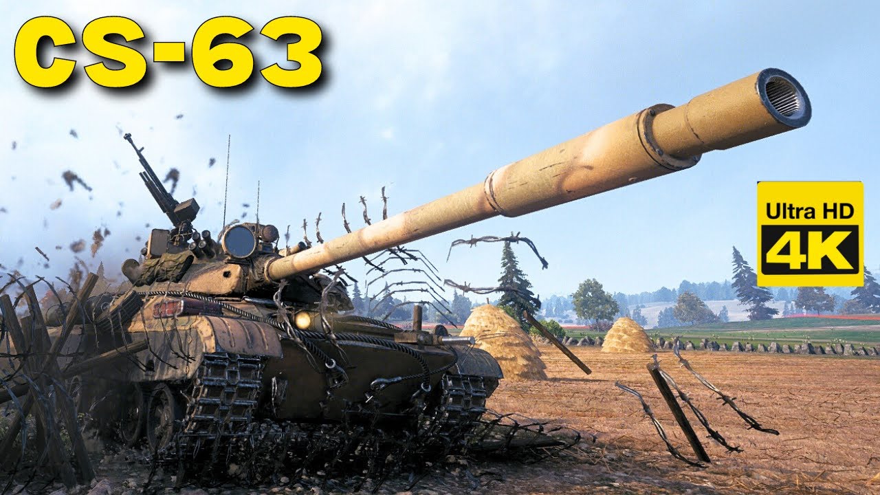 World of Tanks 7 Kills 10k damage CS-63 | 4K Video | - My battle My ...