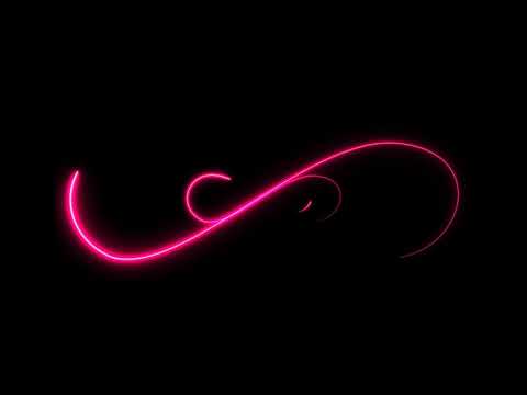 Neon Infinity Sign Screensaver 4K - YouTube