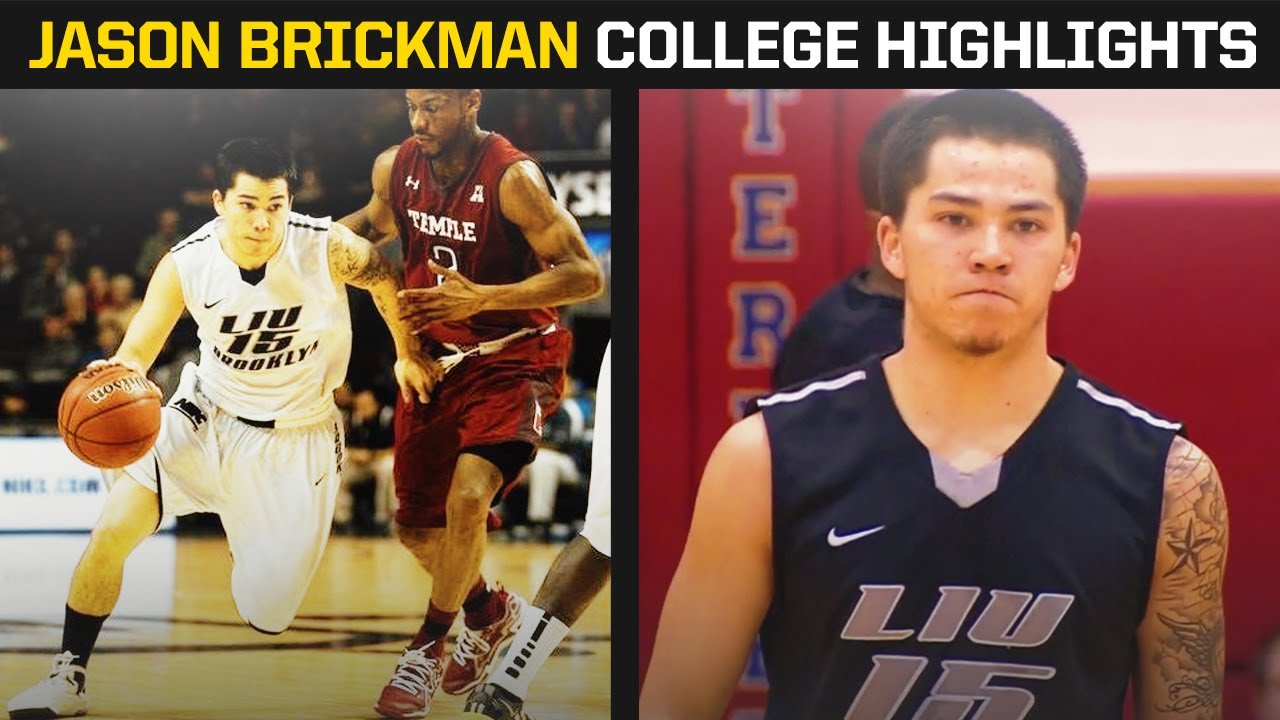 Jason Brickman US NCAA Division I (LUI Brooklyn) Highlights | 2021 PBA ...