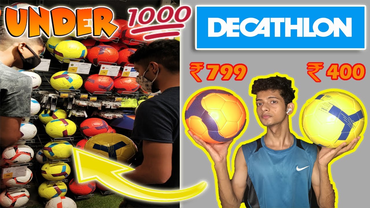 Decathlon Football UNDER -1000 ️⚽️ 🔥 | KIPSTA | Football Unboxing ...