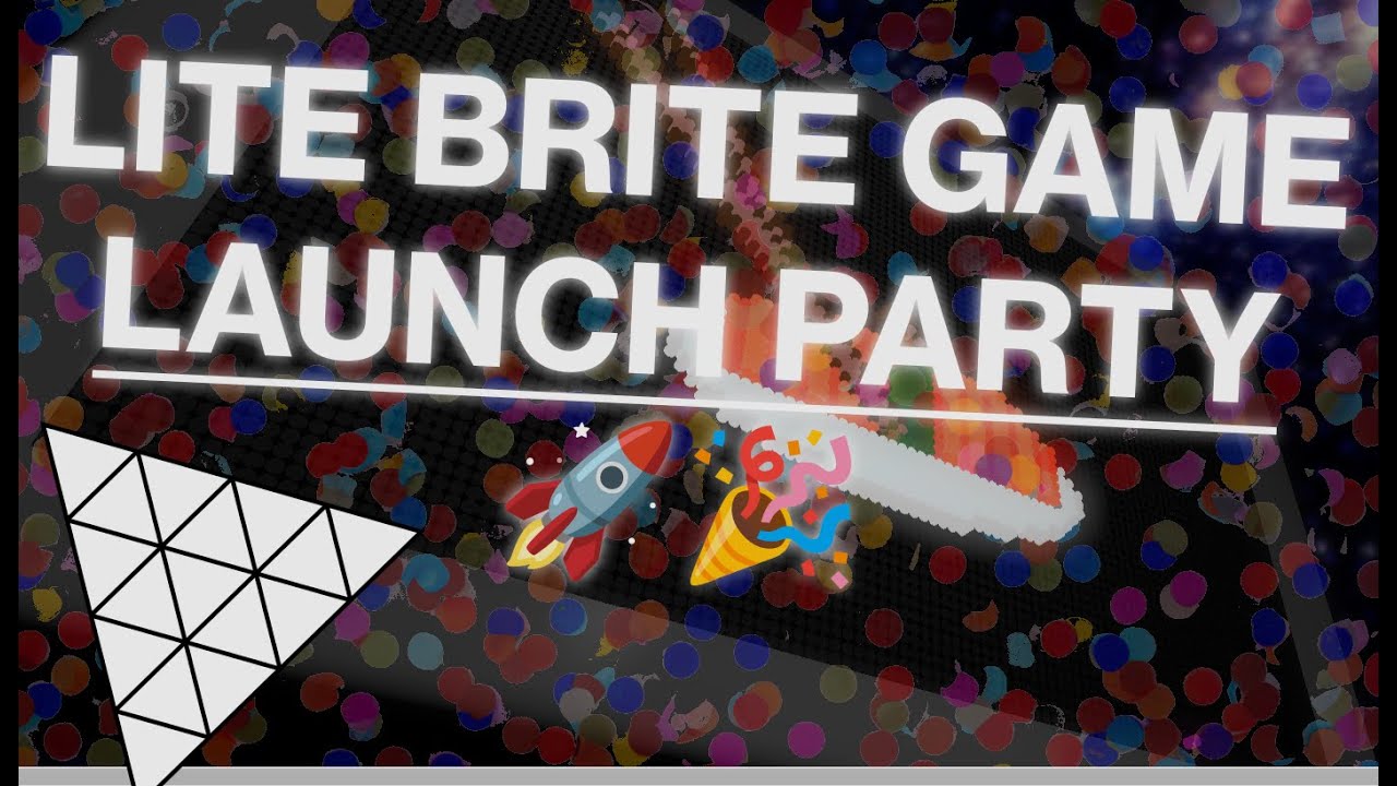 Lite Brite Game Launch Party 🚀🎉 | MongoDB, JavaScript, Express.js ...