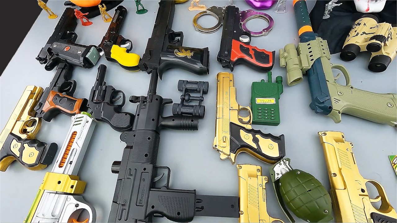 Epic Toy Gun Arsenal Review: Every Kid's Dream - Glock, Colt 1911 ...