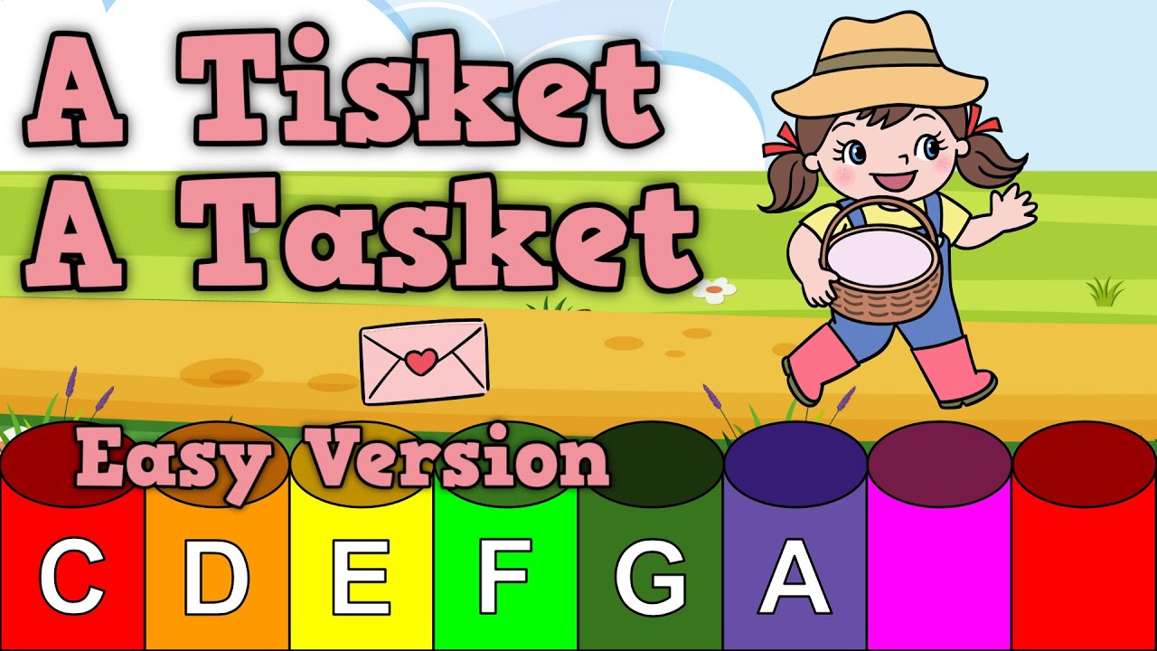 A Tisket A Tasket (Easy Version) - Boomwhacker Play Along - YouTube