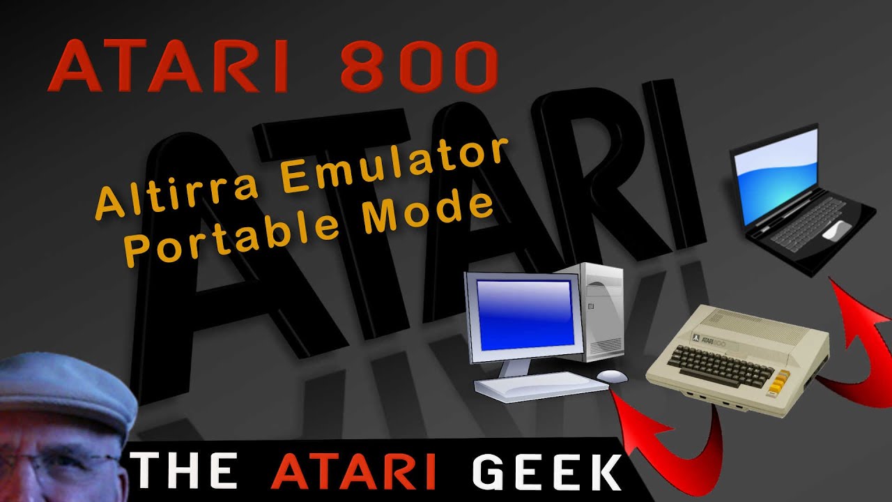 Atari Altirra Emulator - Move Between Devices with Portable Mode - YouTube