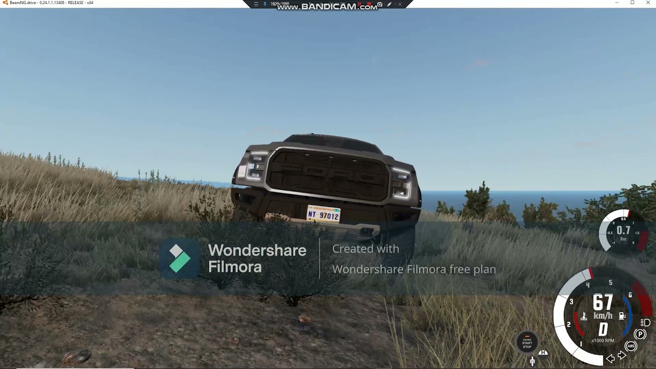 2021 Ford ranger ad recreated in beamng - YouTube