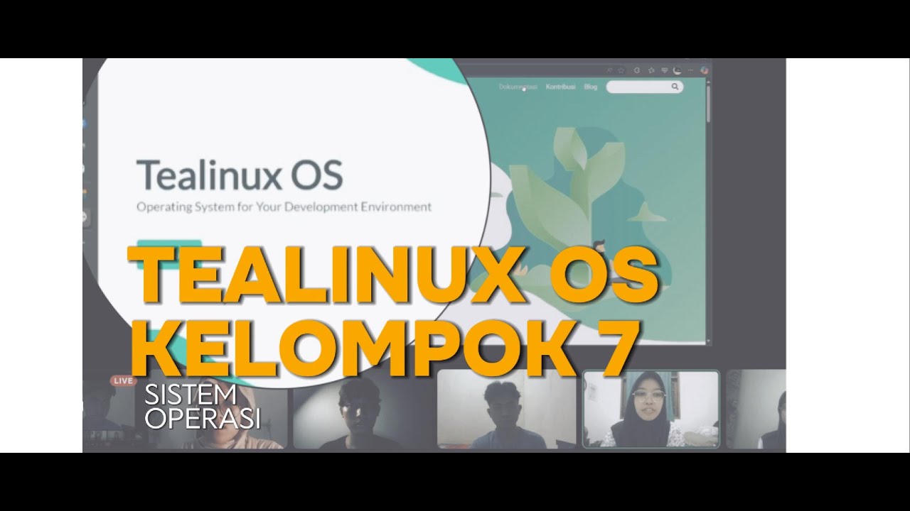 Tealinux OS - Kelompok 7 - YouTube