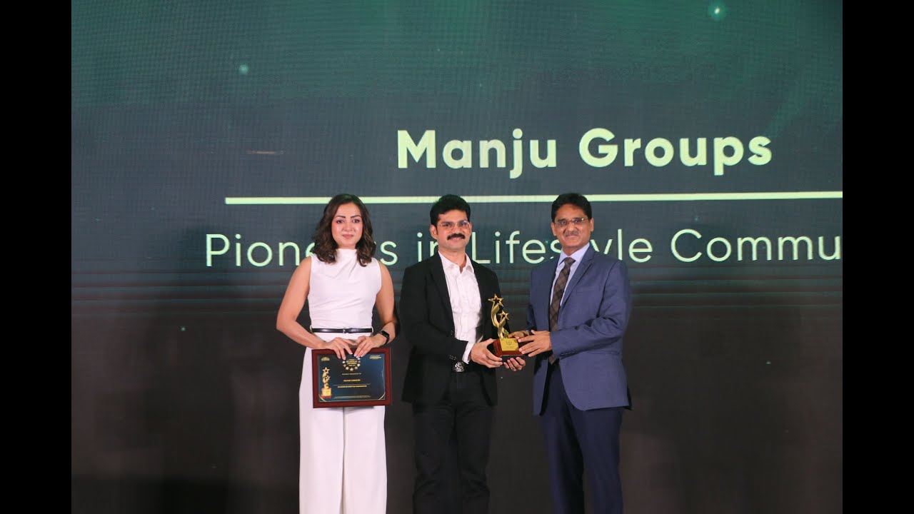 Honoured by The Times of India | Manju Groups – A Legacy of Trust Since ...