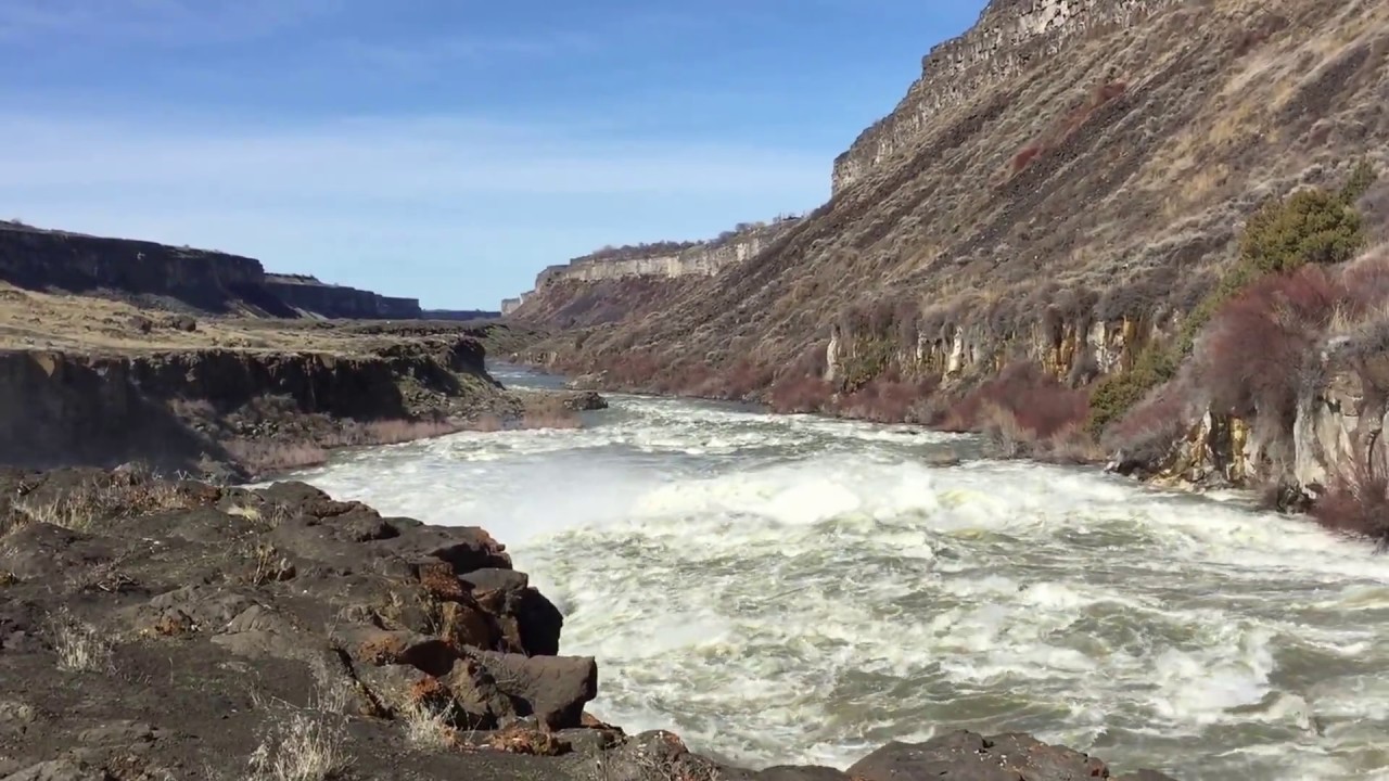 Auger Falls In Southern Idaho - YouTube