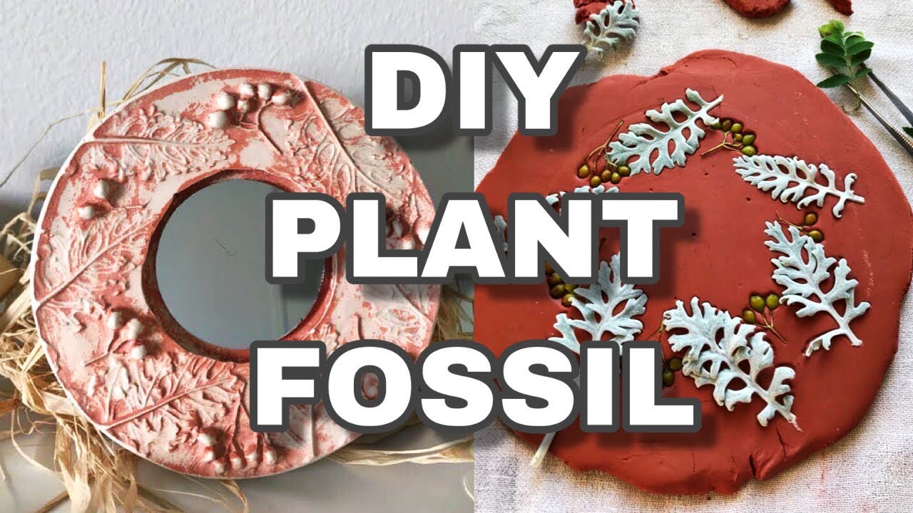 DIY PLANT FOSSIL TUTORIAL by KLEVER / Amazing DIY and CRAFT HACKS 2020 ...